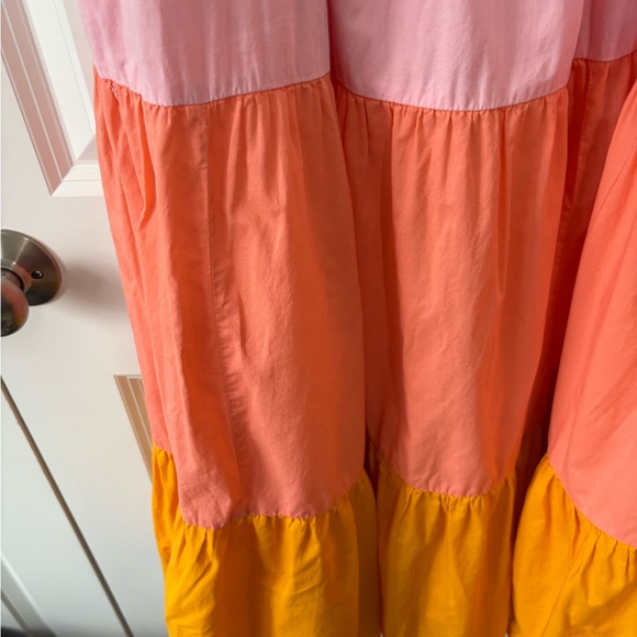 J. Crew | Dresses | Crew Color Block Maxi Dress | Poshmark